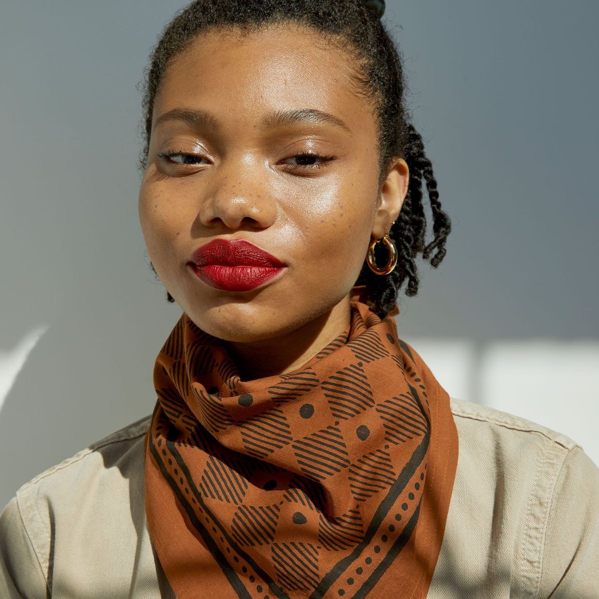 ARIO BANDANA IN RUST– The Gifting Library